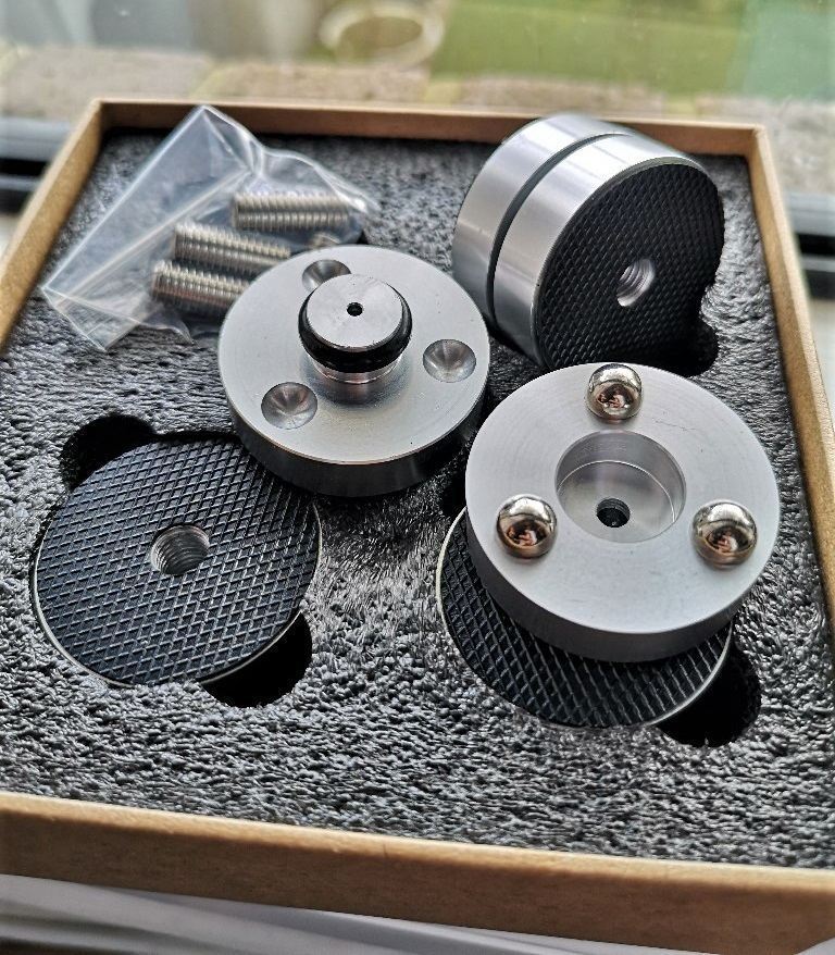 FS: Acoustic Feet Medium Sandwich adjustable x 4 pcs |﻿ Hi-Fi and ...