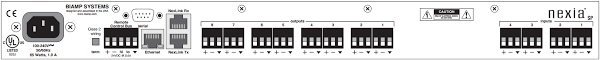 FS: Biamp Nexia SP Digital Cinema Speaker Processor, 4in, 8out balanced ...