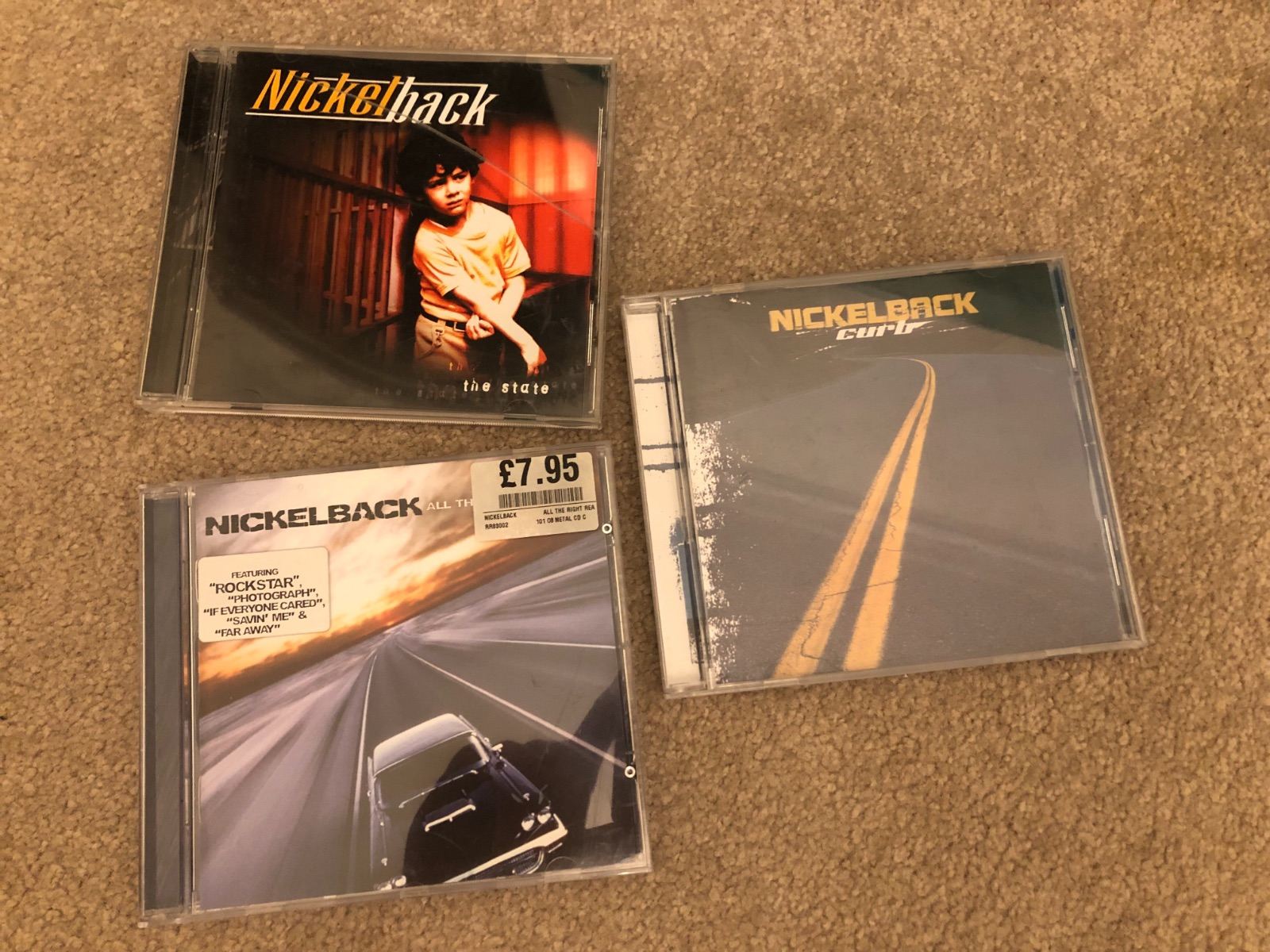 FS: Nickelback - Lot of 3 CDs |﻿ Vinyl, CD, and Blu-ray
