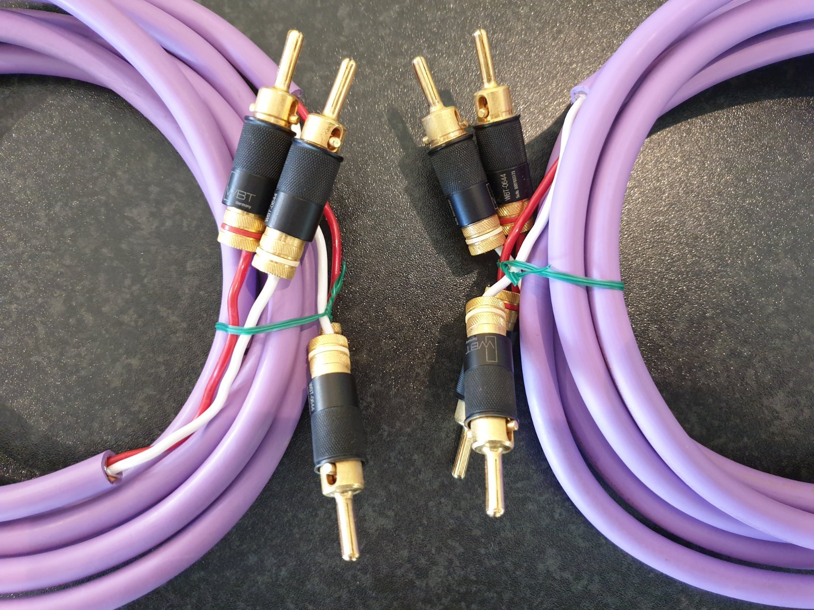 FS: Acoustic Revive SPC REFERENCE 3m Speaker Cable Pair with WBT Locking Banana Plugs - Hi-Fi ...