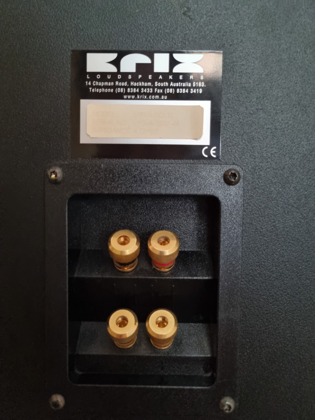 FS: Krix Lyrix Gold Floorstanders (Black) - Stereo, Home Cinema ...