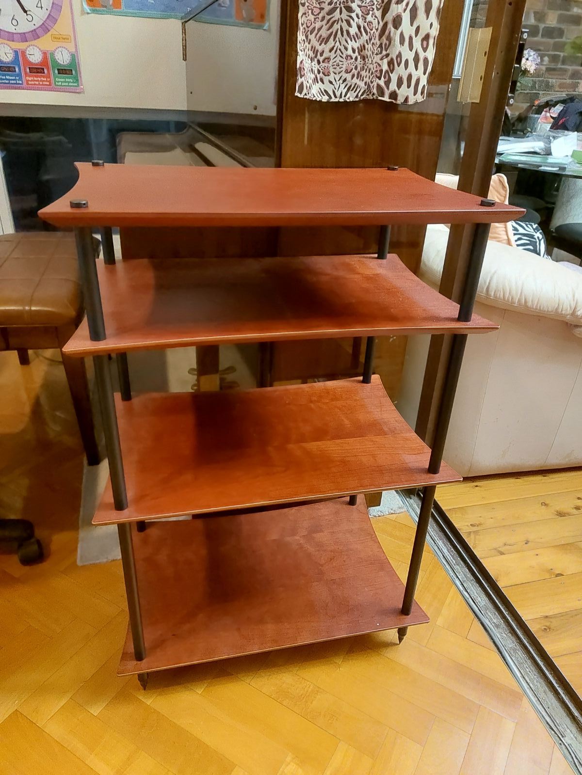 FS: Quadraspire Q4 Evo Hifi Rack Cherry Wood - Hi-Fi and Cinema Cables ...