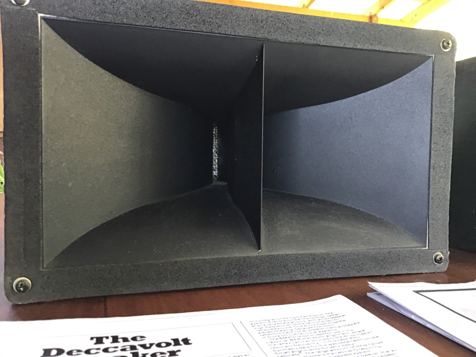 Decca London ribbon horned tweeters - matching pair |﻿ Hi-Fi and Cinema ...