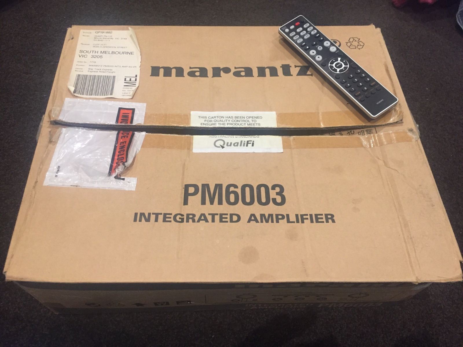 FS: MARANTZ PM 6003 INTEGRATED AMPLIFIER SILVER - Stereo, Home Cinema ...
