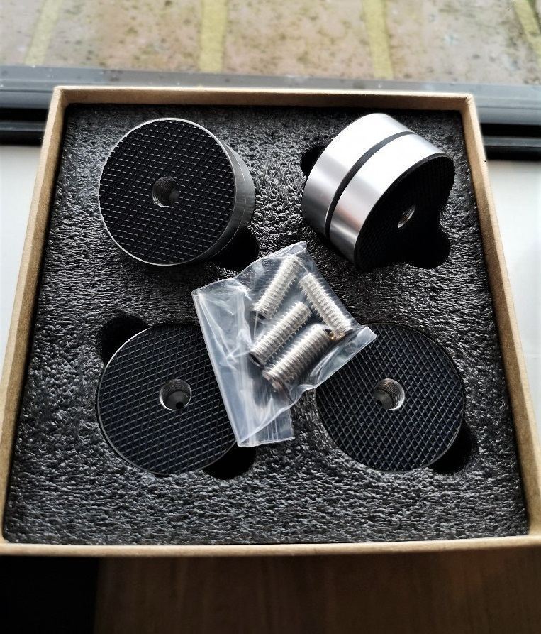 FS: Acoustic Feet Medium Sandwich adjustable x 4 pcs |﻿ Hi-Fi and ...