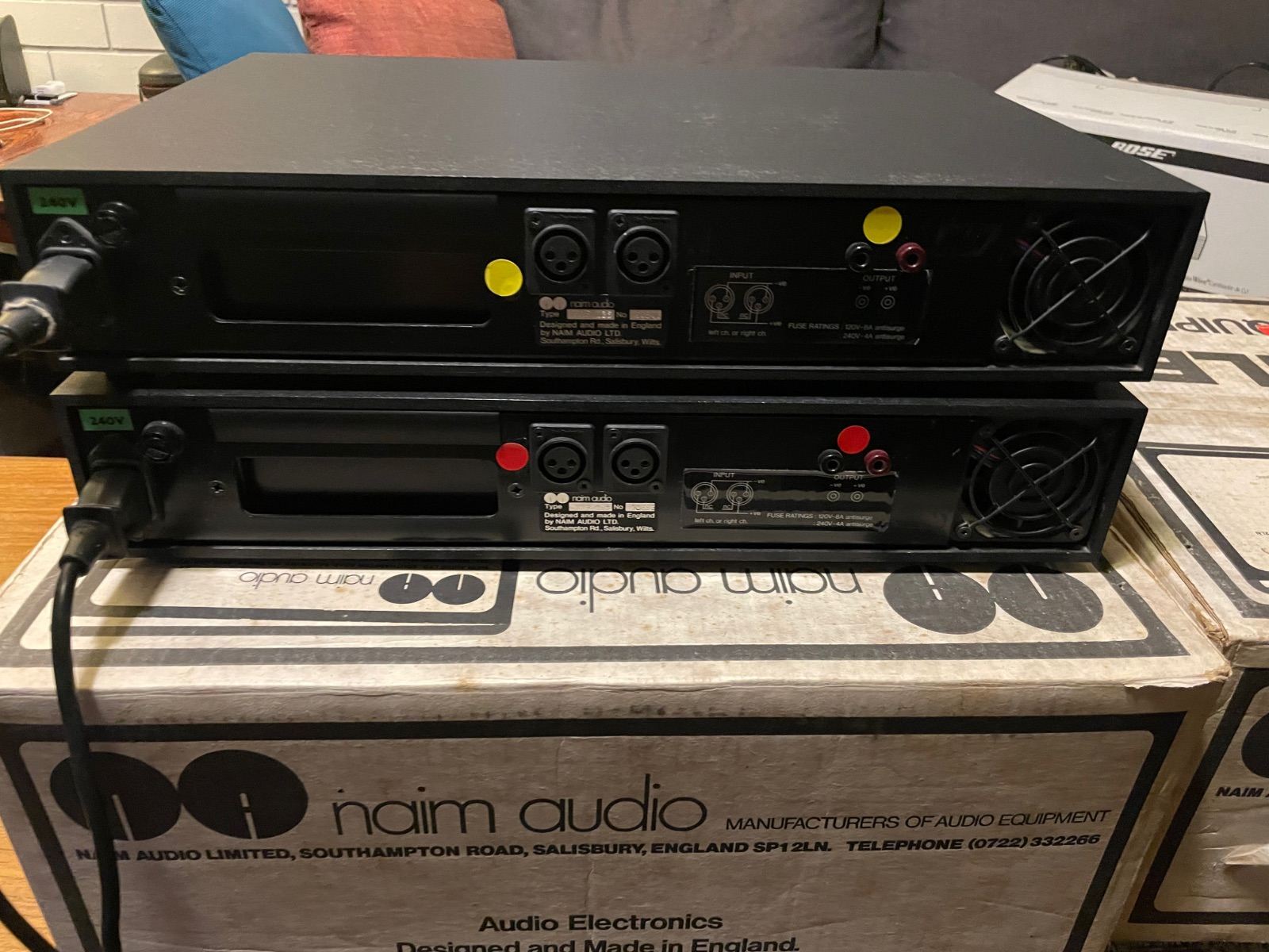 FS: Naim Nap 135 Mono Block Chrome Bumper Amps x 2 Bulk Lot |﻿ Stereo ...