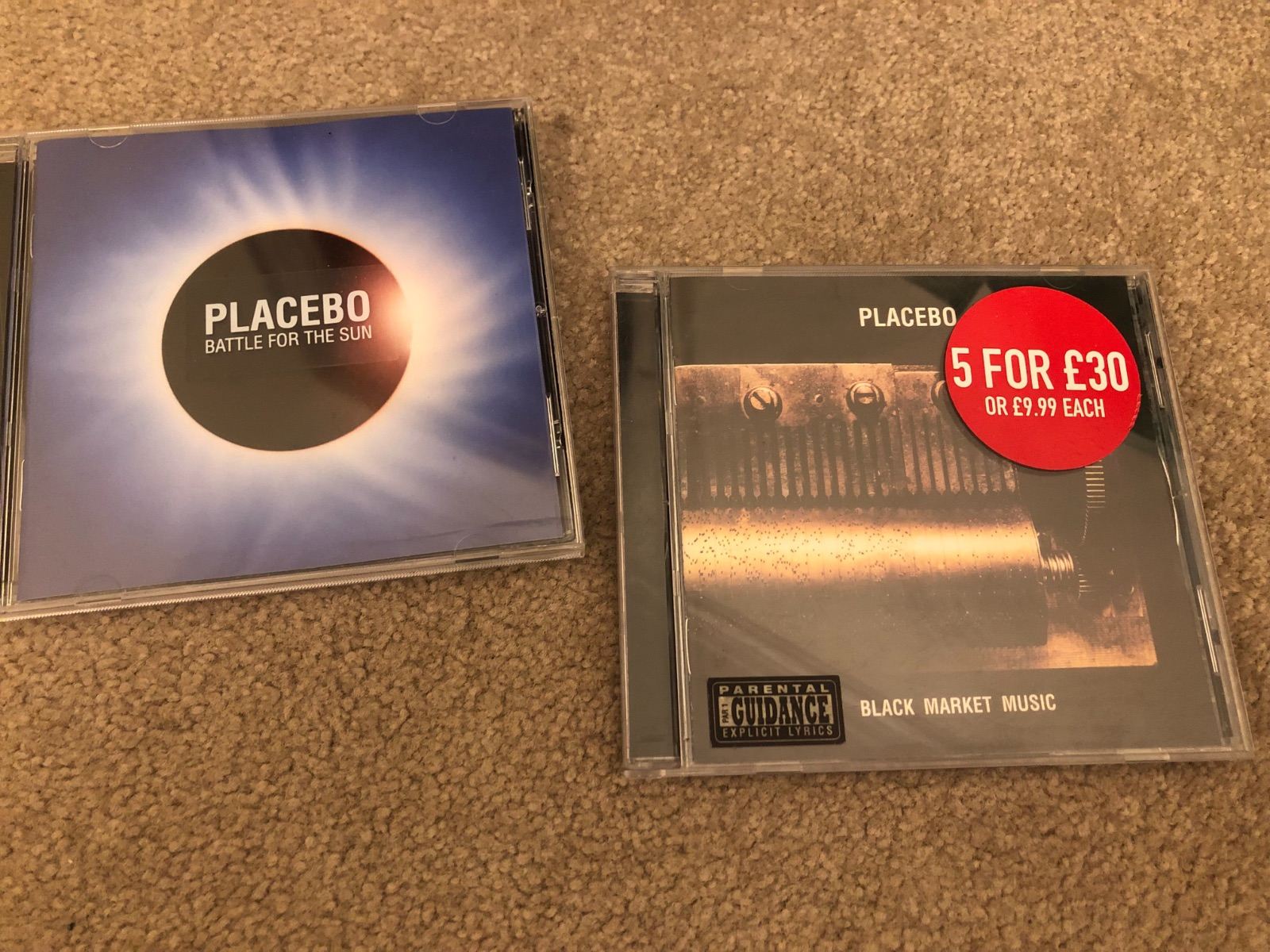 FS: Placebo - Lot of 2 CDs |﻿ Vinyl, CD, and Blu-ray