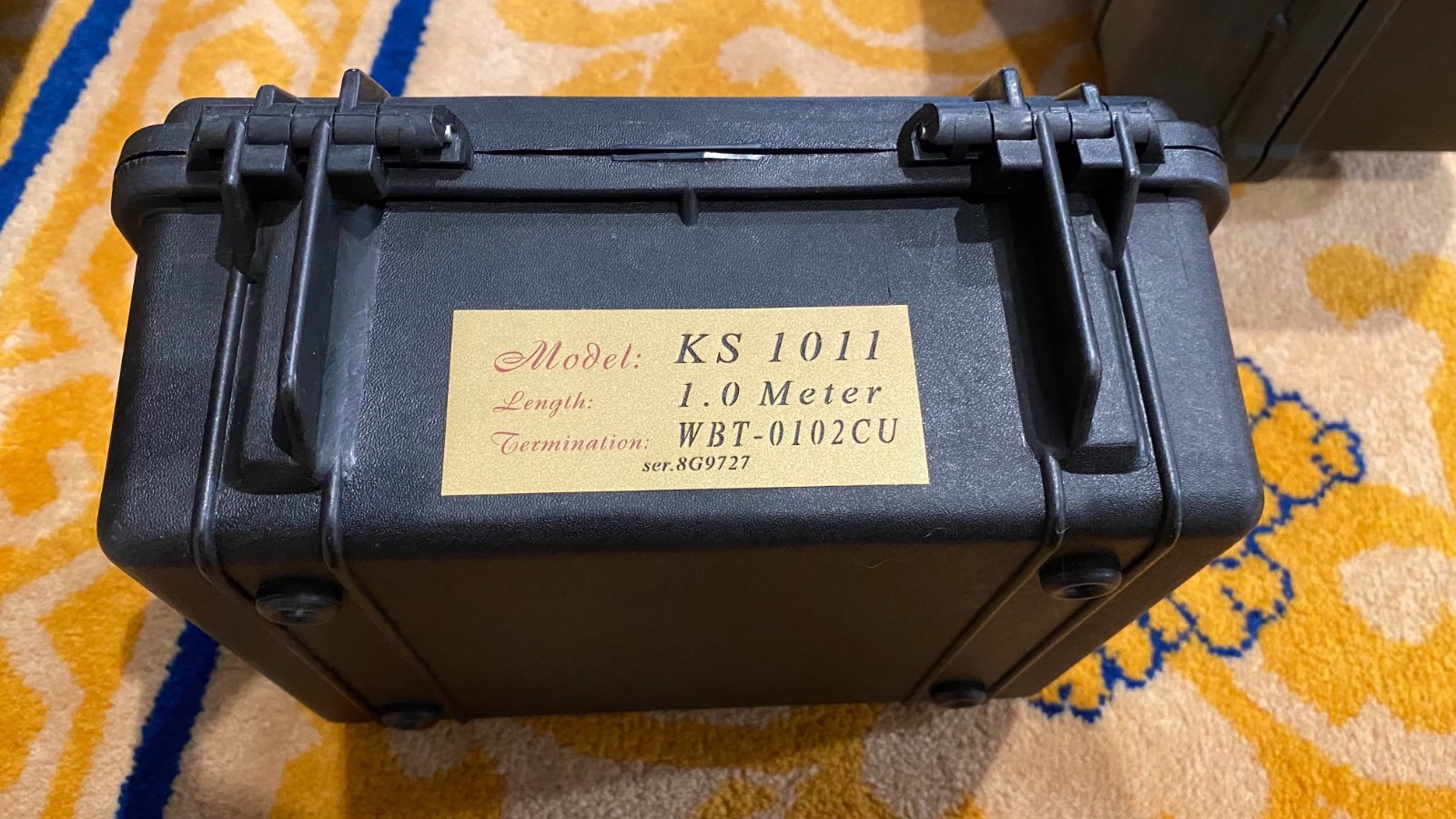 FS: Price Drop Kimber KS 1011 RCA 1.00M As New - Hi-Fi and Cinema ...