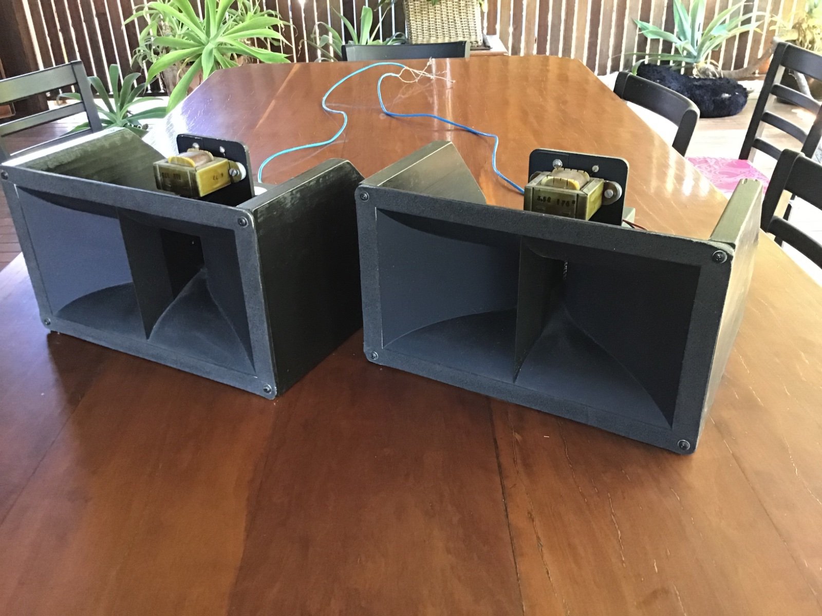 Decca London ribbon horned tweeters - matching pair |﻿ Hi-Fi and Cinema ...