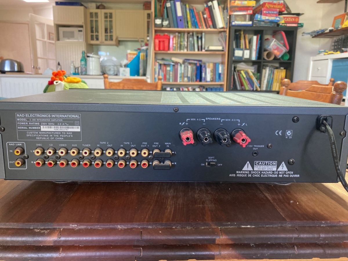 FS: NAD C 350 Integrated Amplifier - Stereo, Home Cinema, Headphones ...