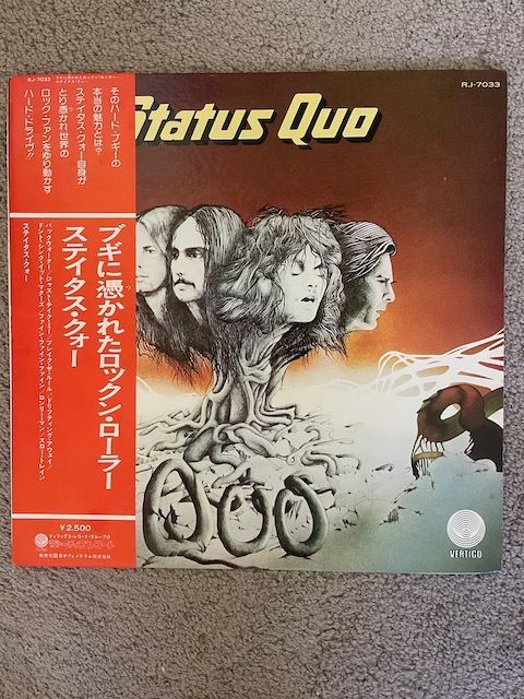 FS: Status Quo - 3 records (japanese releases - Vinyl, CD, and Blu-ray ...