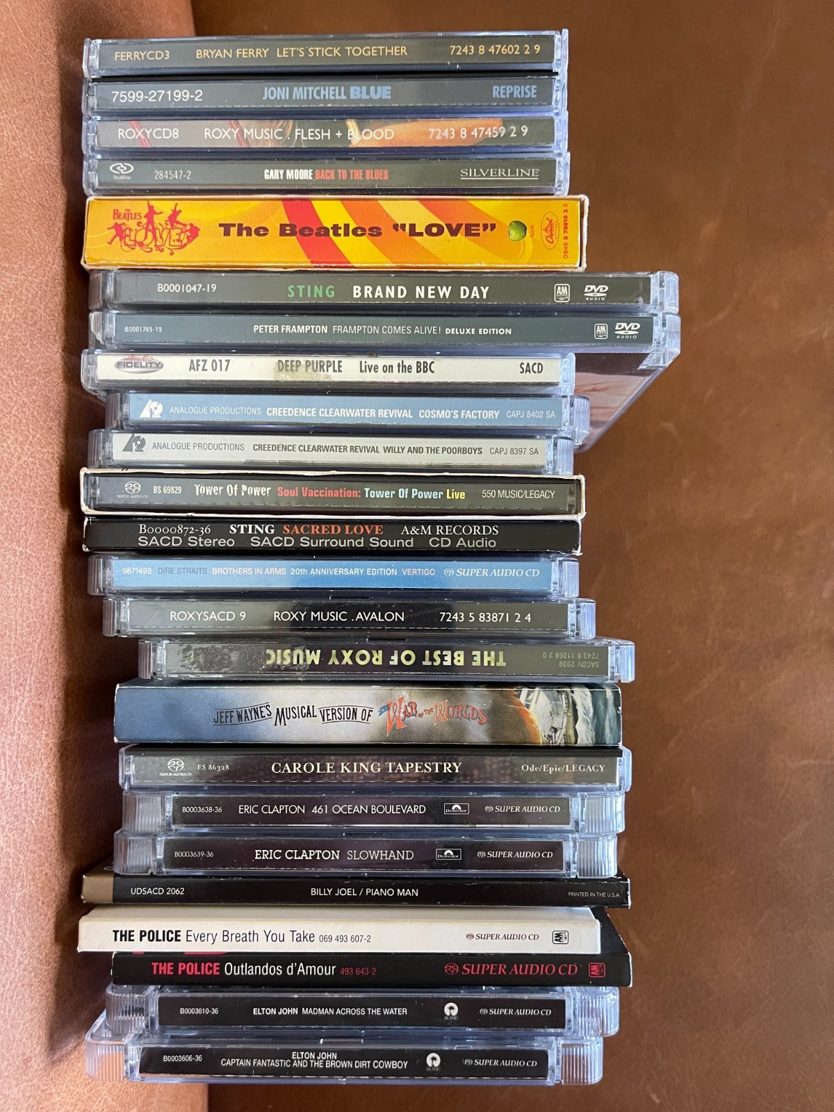 FS: Various SACD and DVD-A and HDCD Discs - Vinyl, CD, and Blu-ray ...