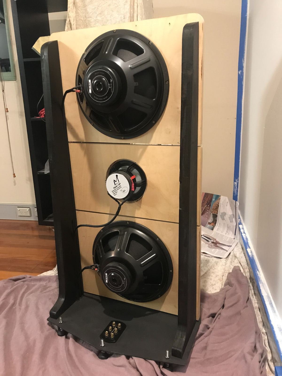 FS: DIY "Pure Audio Project Trio15" clone: 2 way active open baffle ...