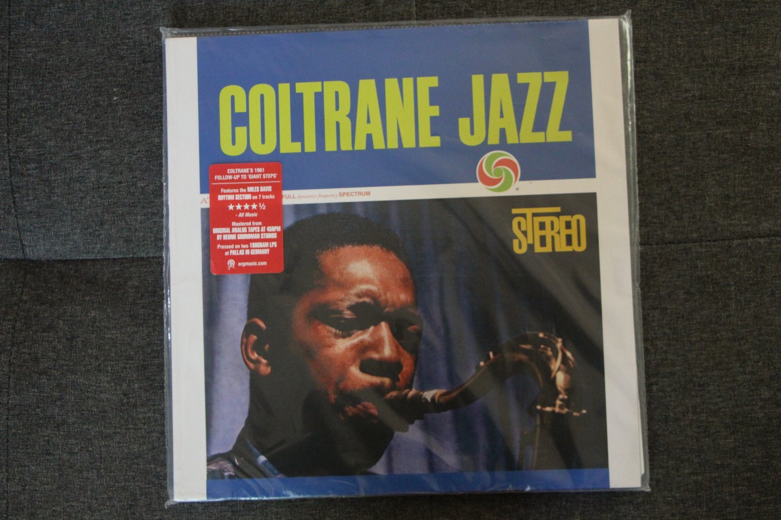 John Coltrane-Coltrane Jazz ORG 45RPM Vinyl - Vinyl, CD, and Blu-ray ...