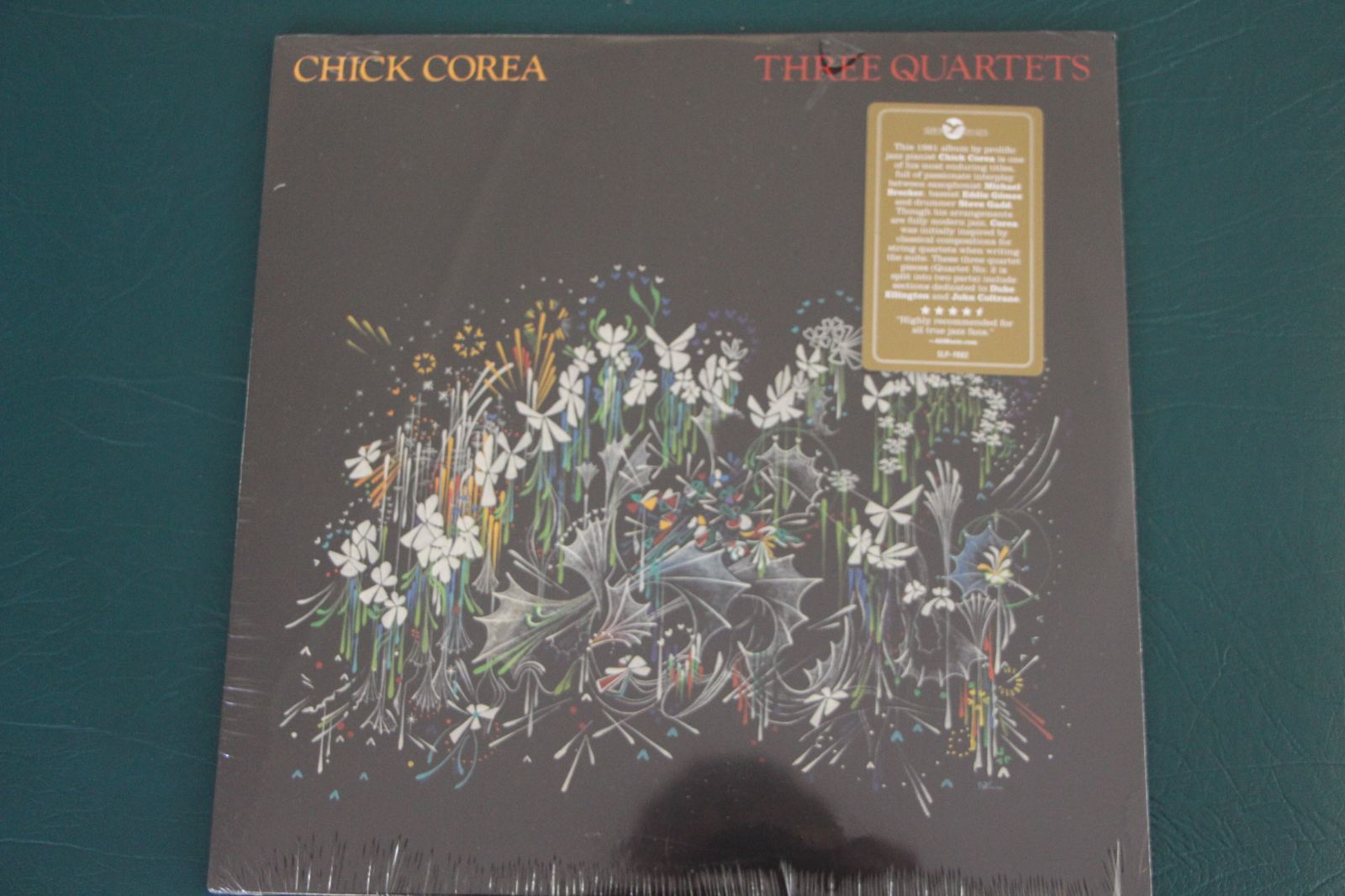 Chick Corea-Three Quartets Vinyl - Vinyl, CD, and Blu-ray - StereoNET
