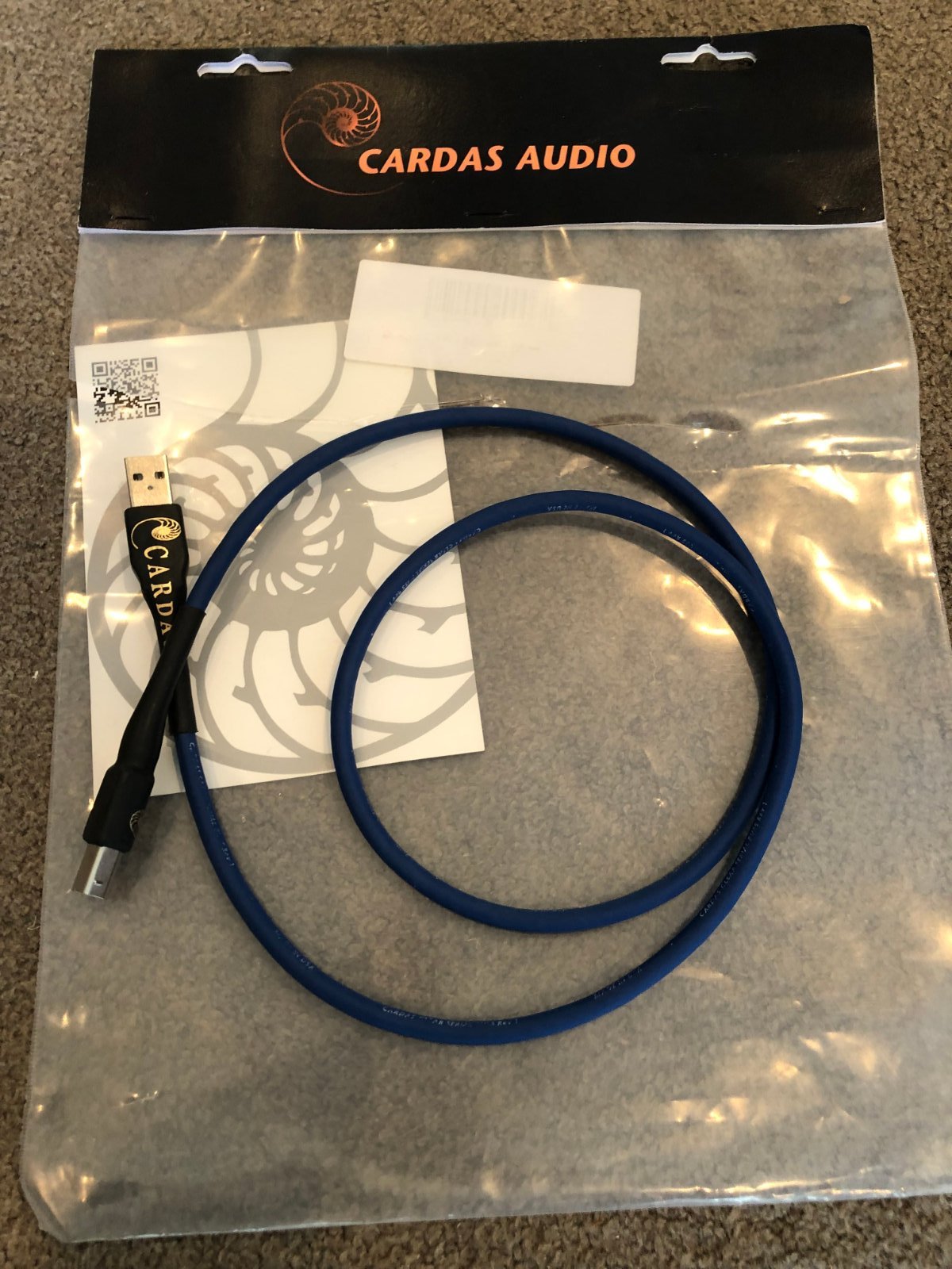 FS: Cardas Clear USB cable 1m |﻿ Hi-Fi and Cinema Cables & Accessories