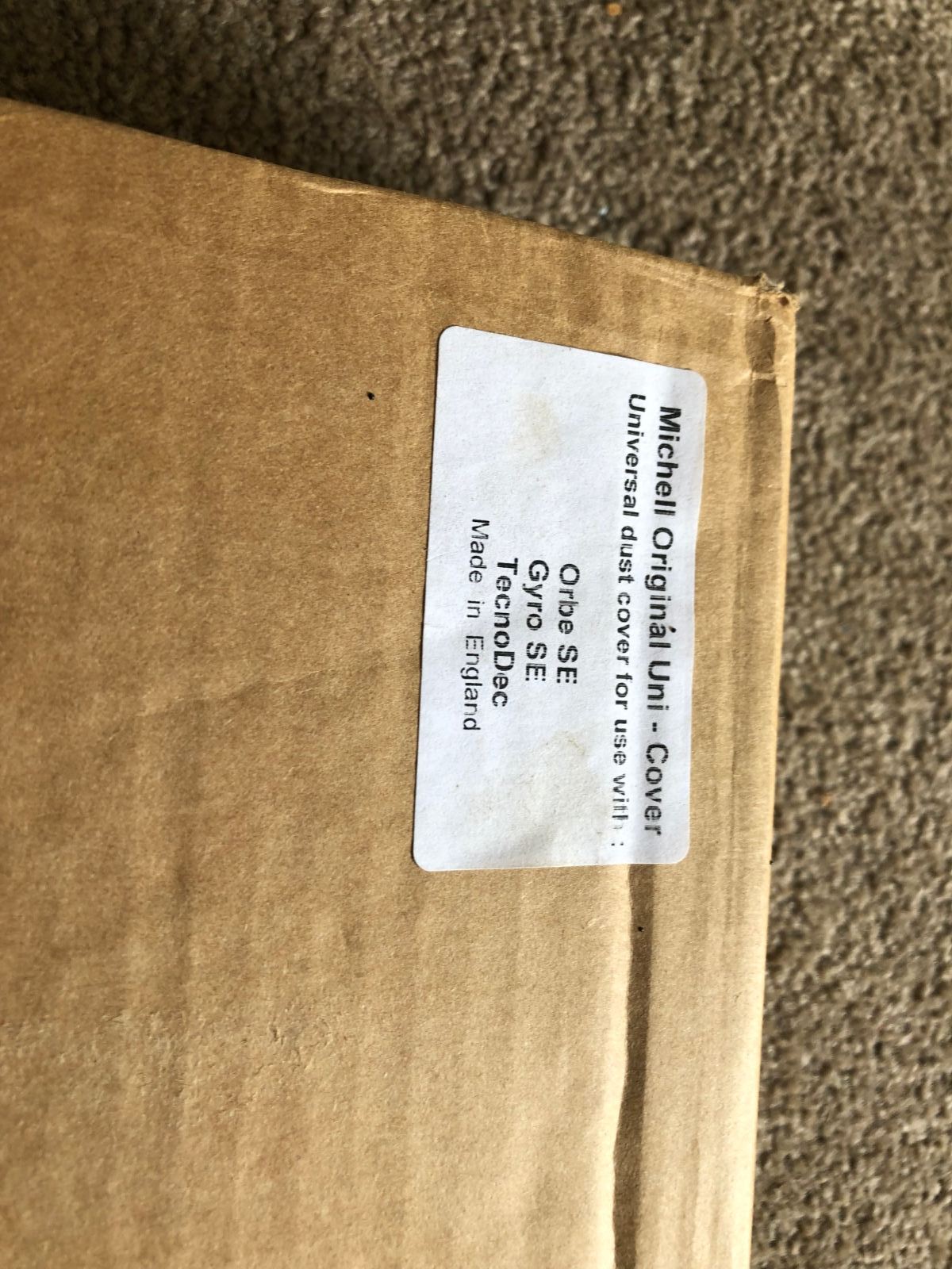 FS: Michell Unicover (Brand New) |﻿ Hi-Fi and Cinema Cables & Accessories