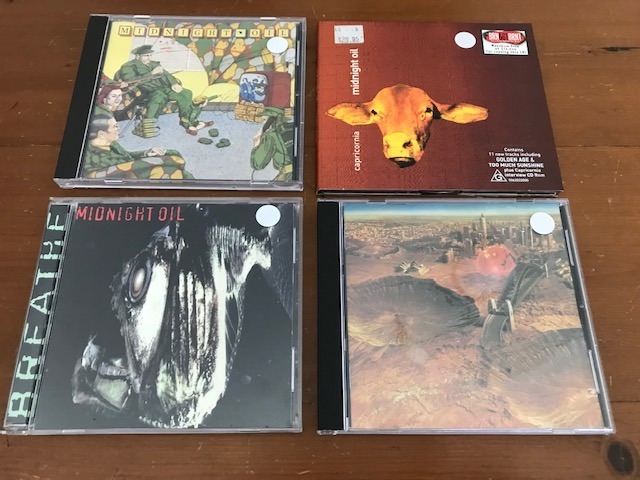 FS: Midnight Oil CD Collection |﻿ Vinyl, CD, and Blu-ray