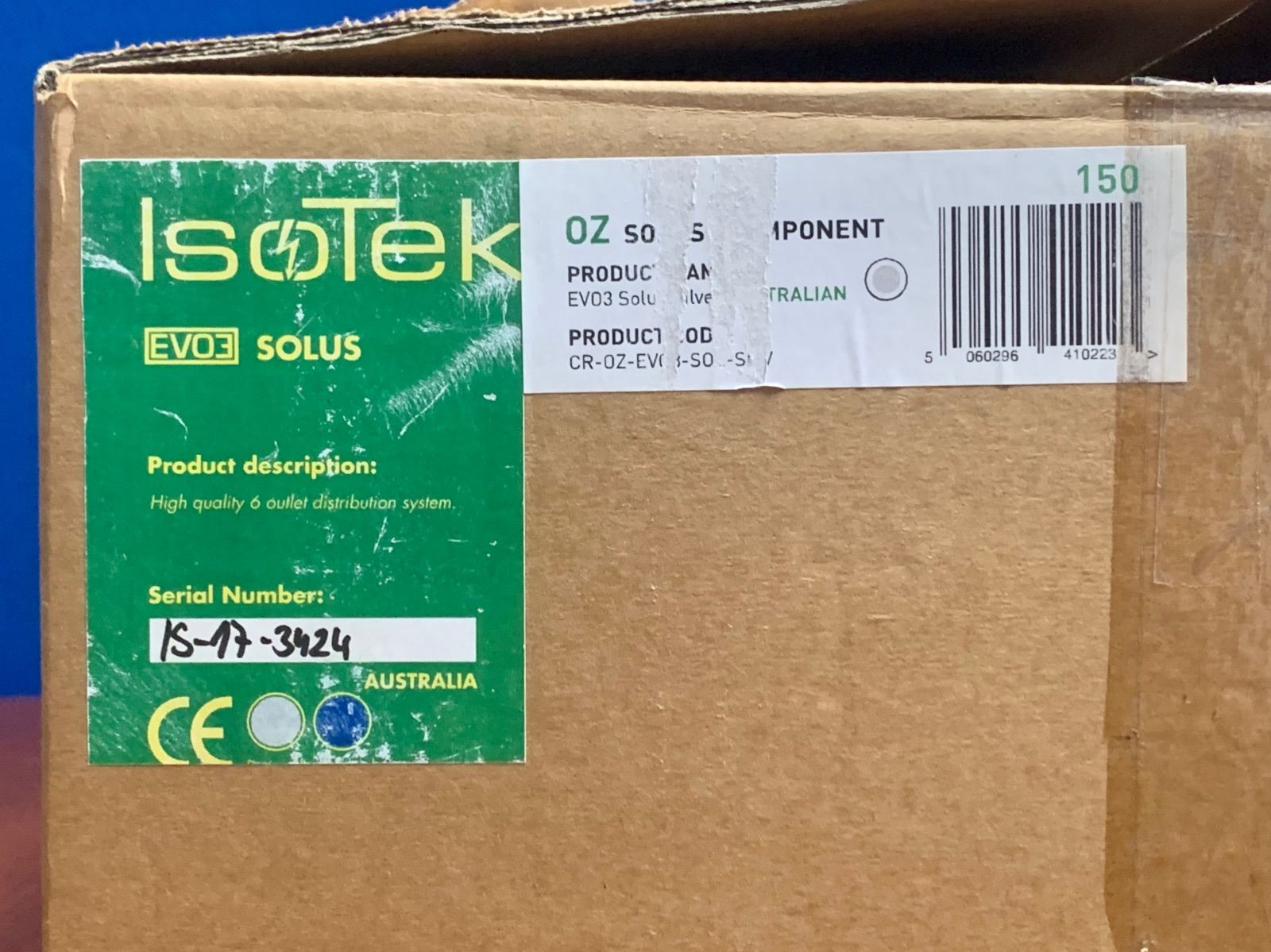 FS: ISOTEK EVO3 Solus power conditioner + EVO3 Sequel power cable ...