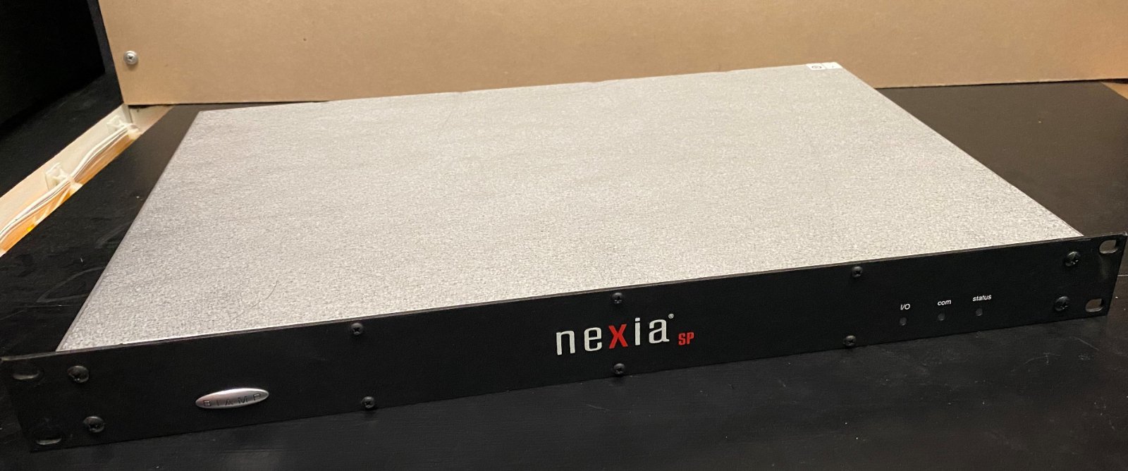 FS: Biamp Nexia SP Digital Cinema Speaker Processor, 4in, 8out balanced ...