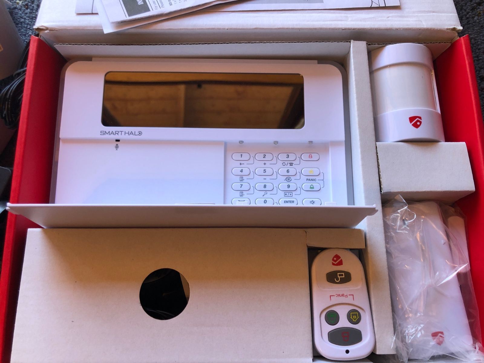 FS: Red Shield "Smart Halo" Wireless Home Security System ...