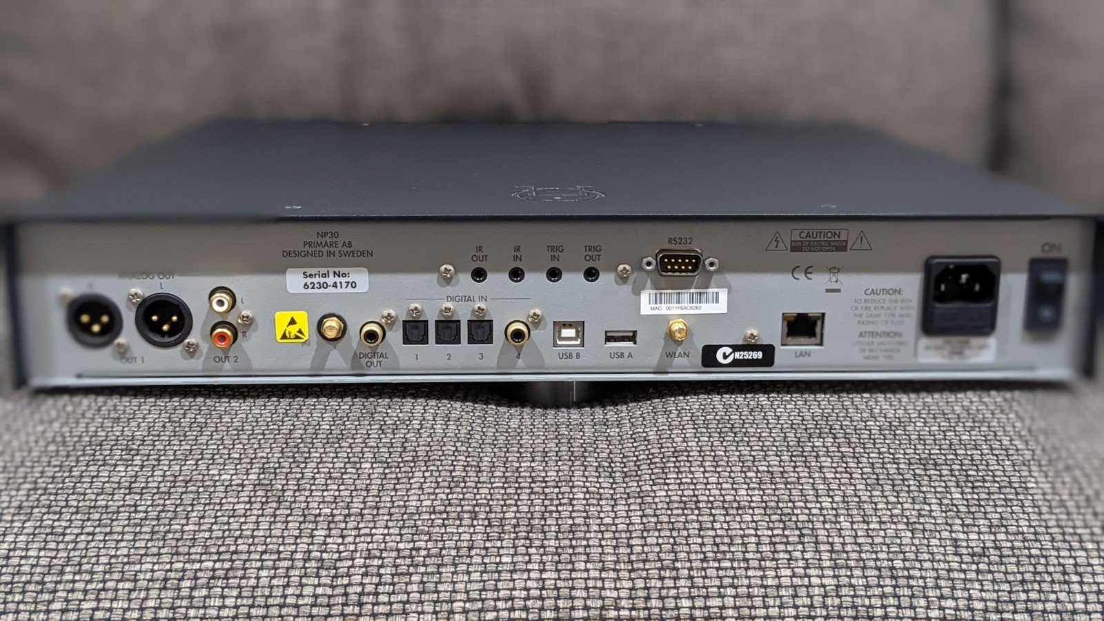 Primare NP30 Audiophile Network Player/DAC – Black - Stereo, Home ...