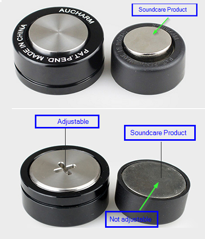 FS: Acoustic Feet (adjustable height ) x 4 pcs - Hi-Fi and Cinema ...