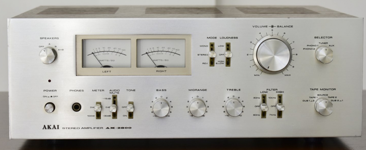 FS: AKAI AM-2800 Vintage Amplifier - Stereo, Home Cinema, Headphones ...