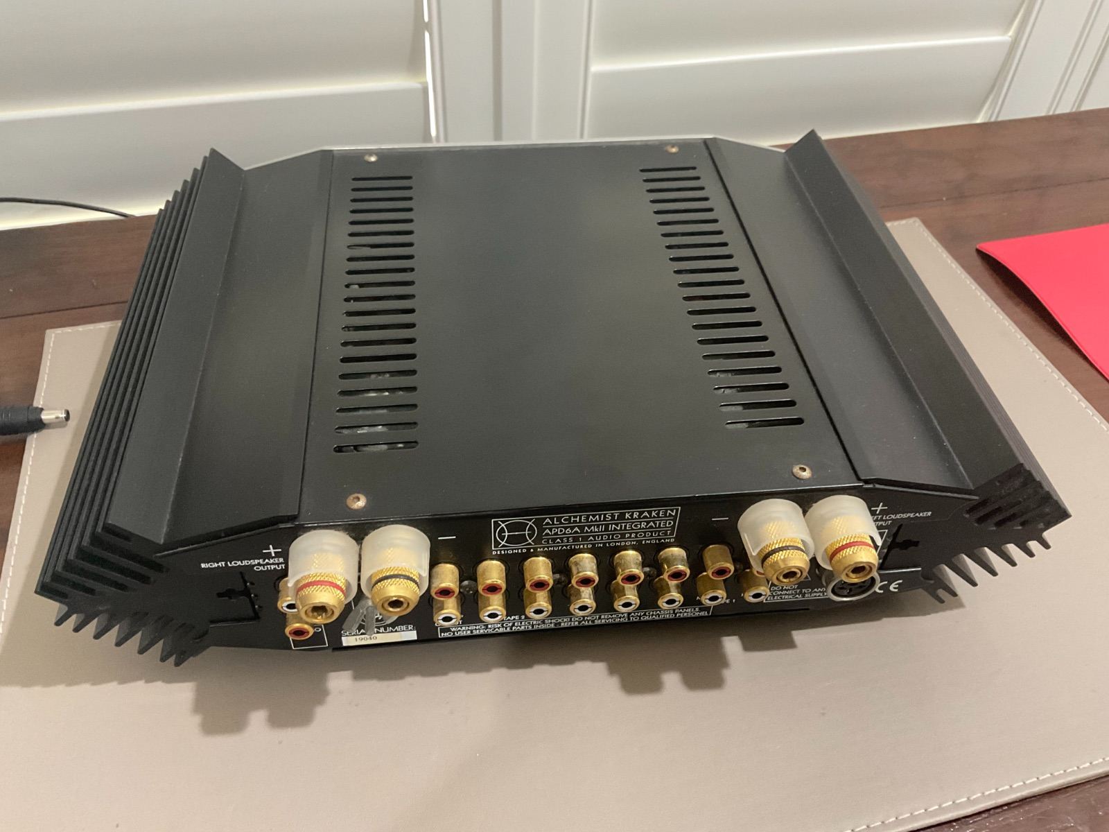 FS: Alchemist Kraken APD6 pure class A 55wattsx2 - Stereo, Home Cinema ...