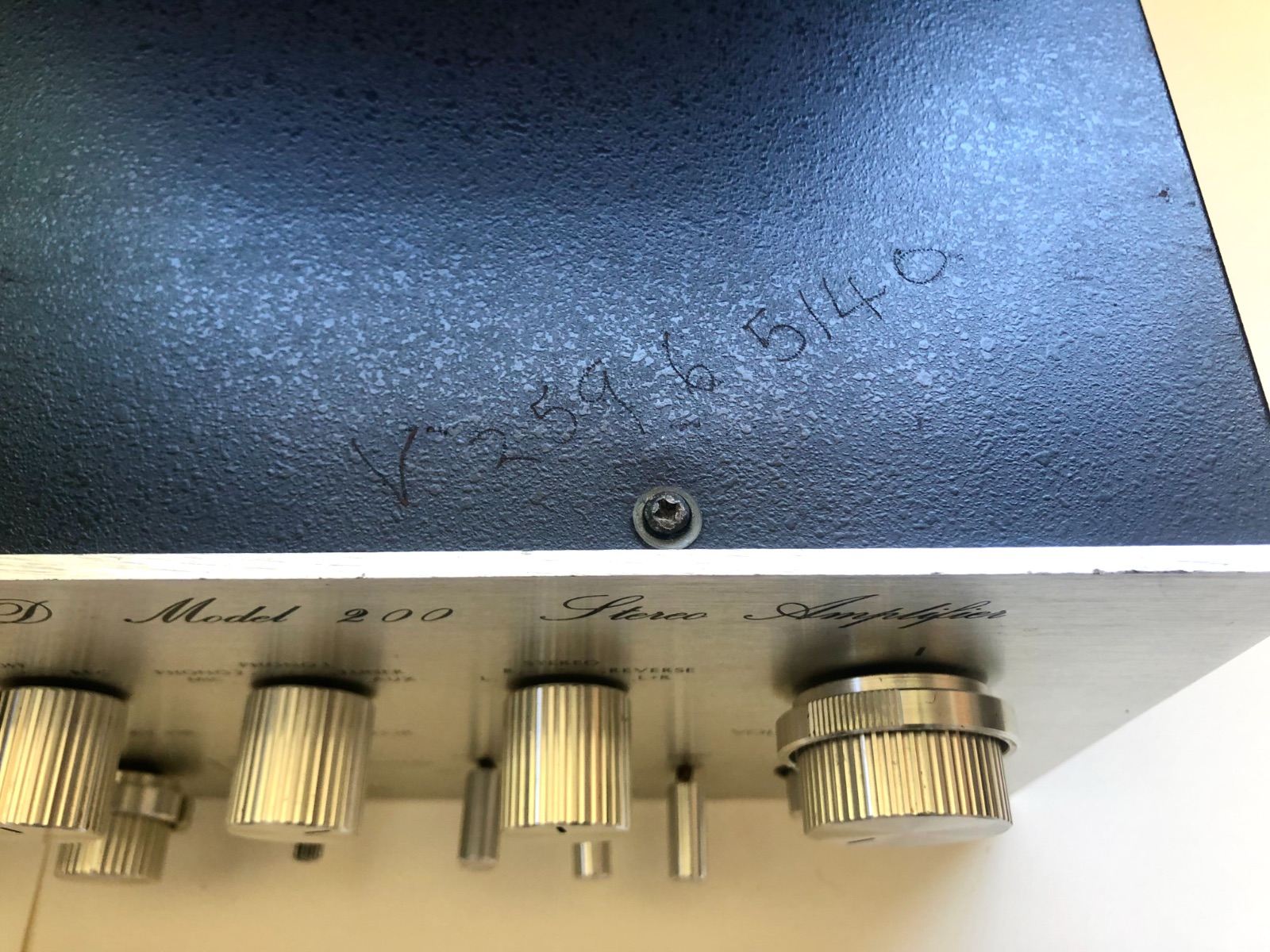 Sold PP. NAD MODEL 200 Beautiful rare Vintage NAD amplifier, 100 watts ...