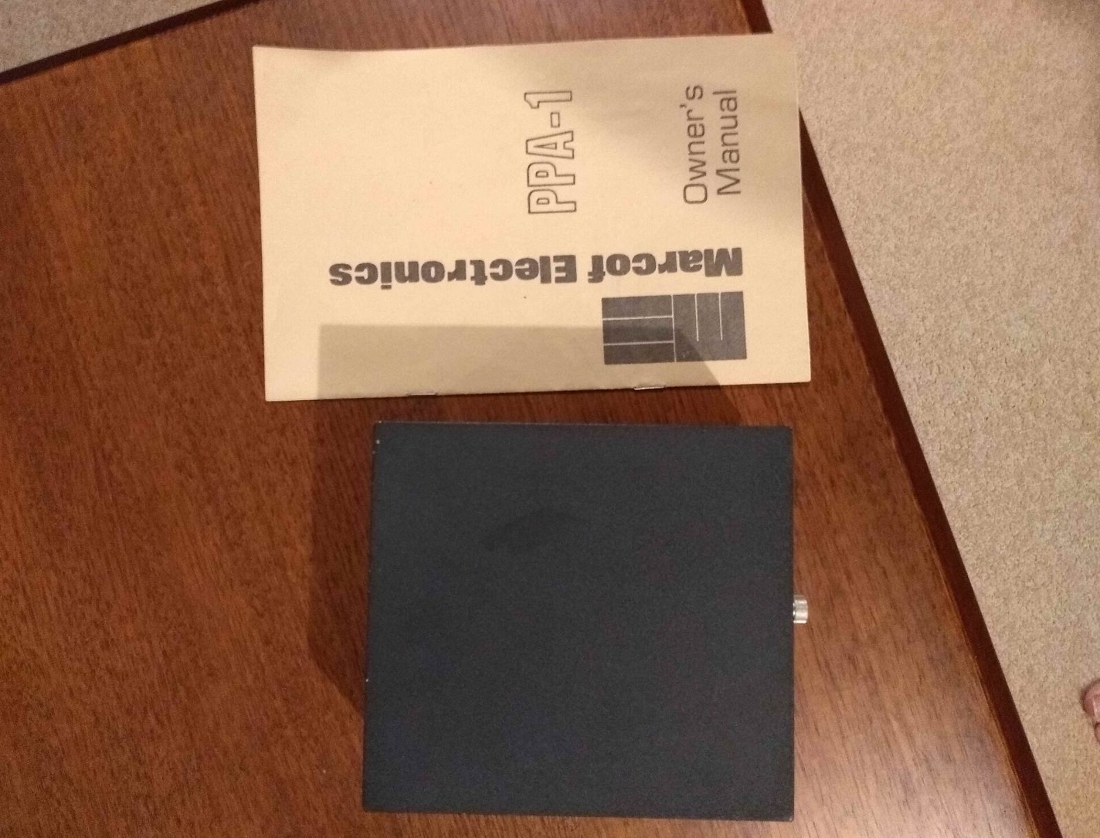 FS: Marcof Electronics PPA 1 Phono Preamplifier - Stereo, Home Cinema ...