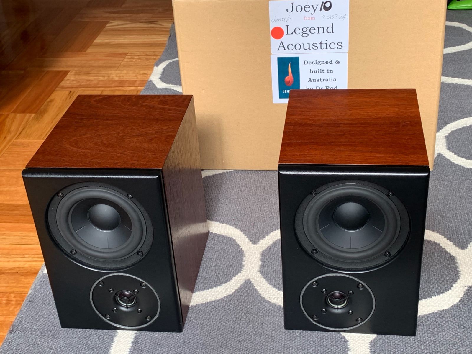 FS: Legend Acoustics Joey 10 SE standmount speaker - Stereo, Home ...