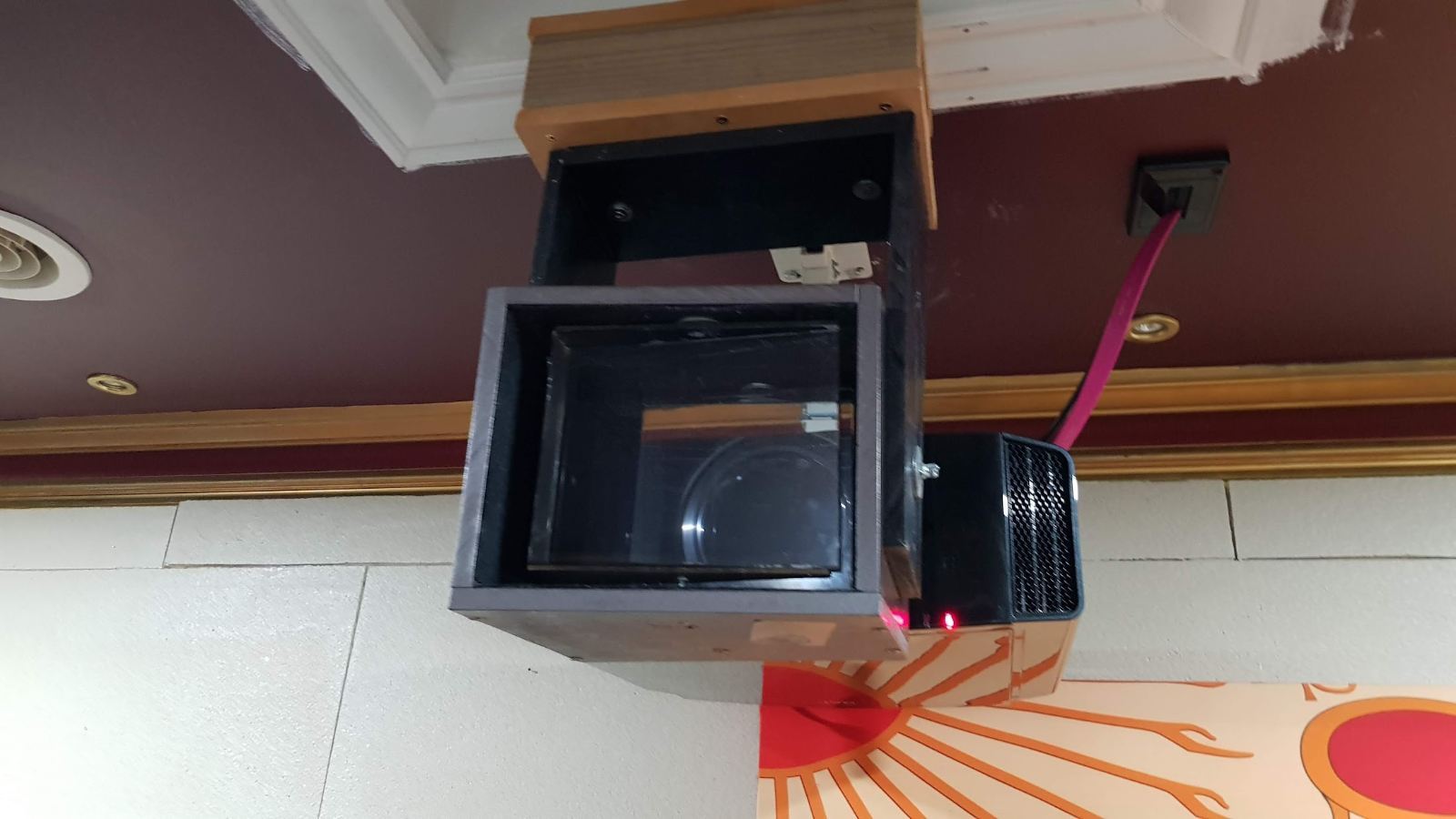 Diy Anamorphic prism lens for cinemascope viewing. - Stereo, Home ...