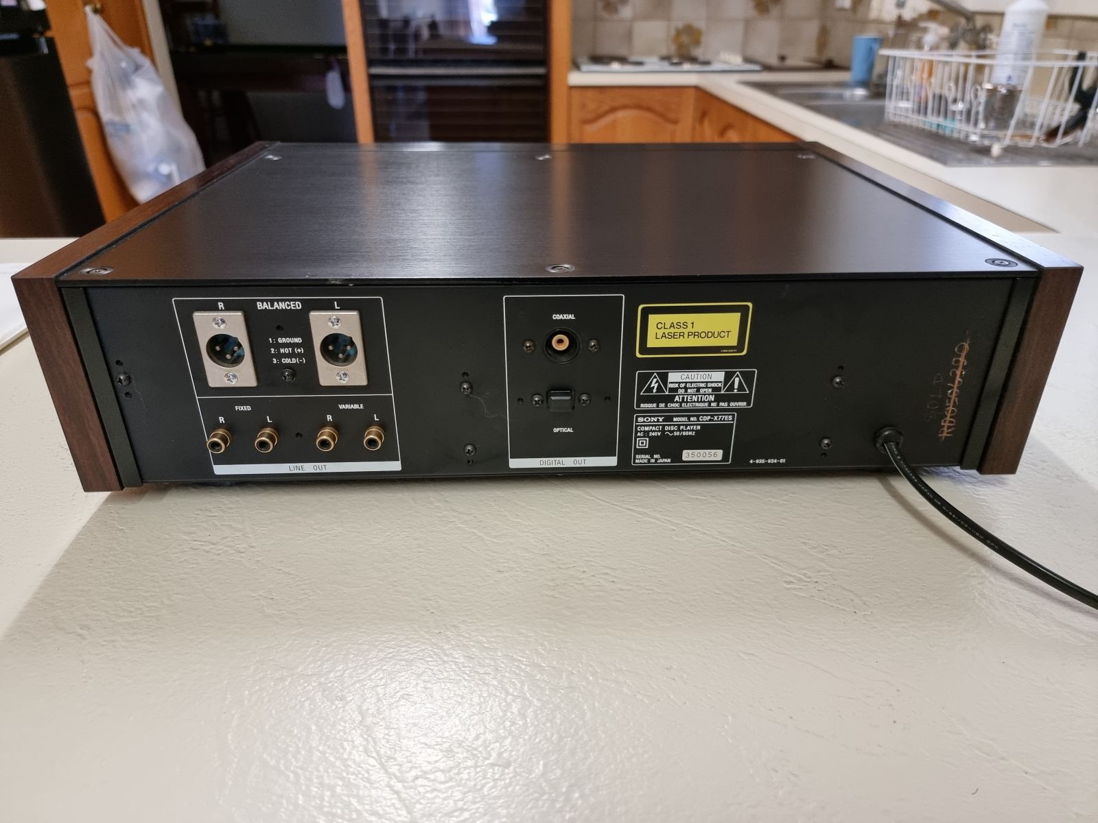 FS: Sony CDP X77ES audiophile CD player - Stereo, Home Cinema ...