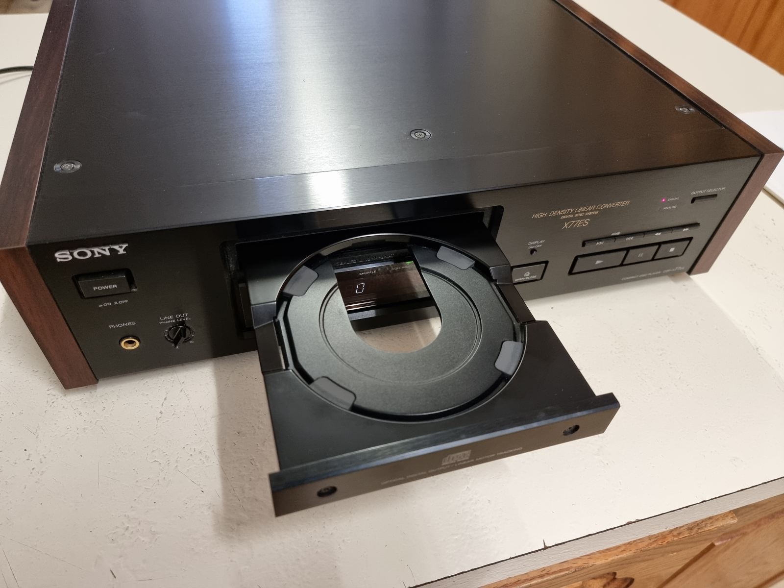 FS: Sony CDP X77ES audiophile CD player - Stereo, Home Cinema ...
