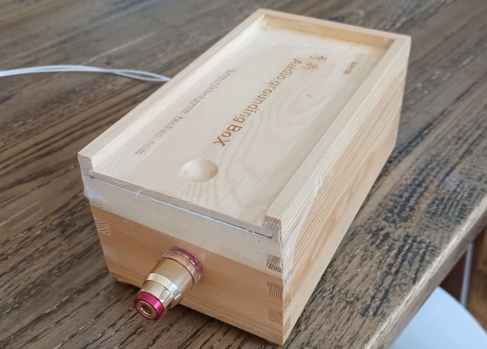 FS: Aucharm grounding box with silver ground wire - Hi-Fi and Cinema ...