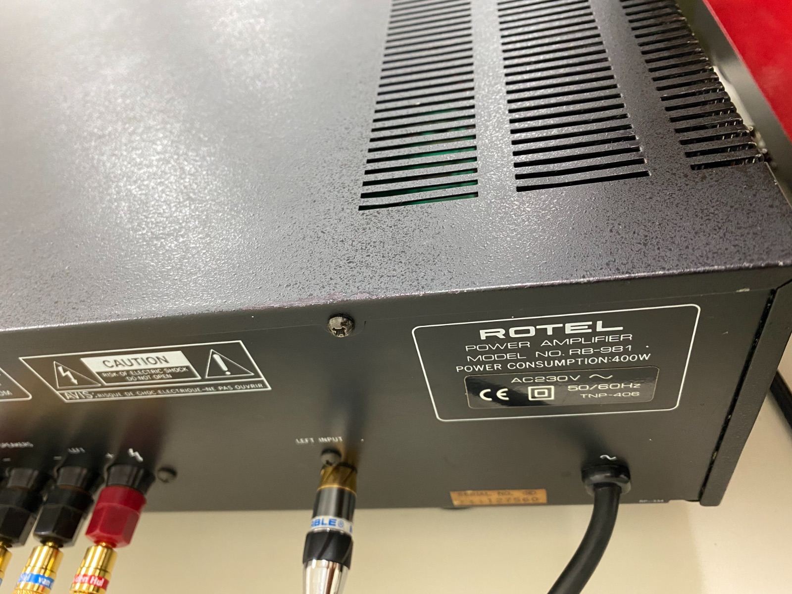 FS: Rotel RB-981 Power amplifier - Stereo, Home Cinema, Headphones ...