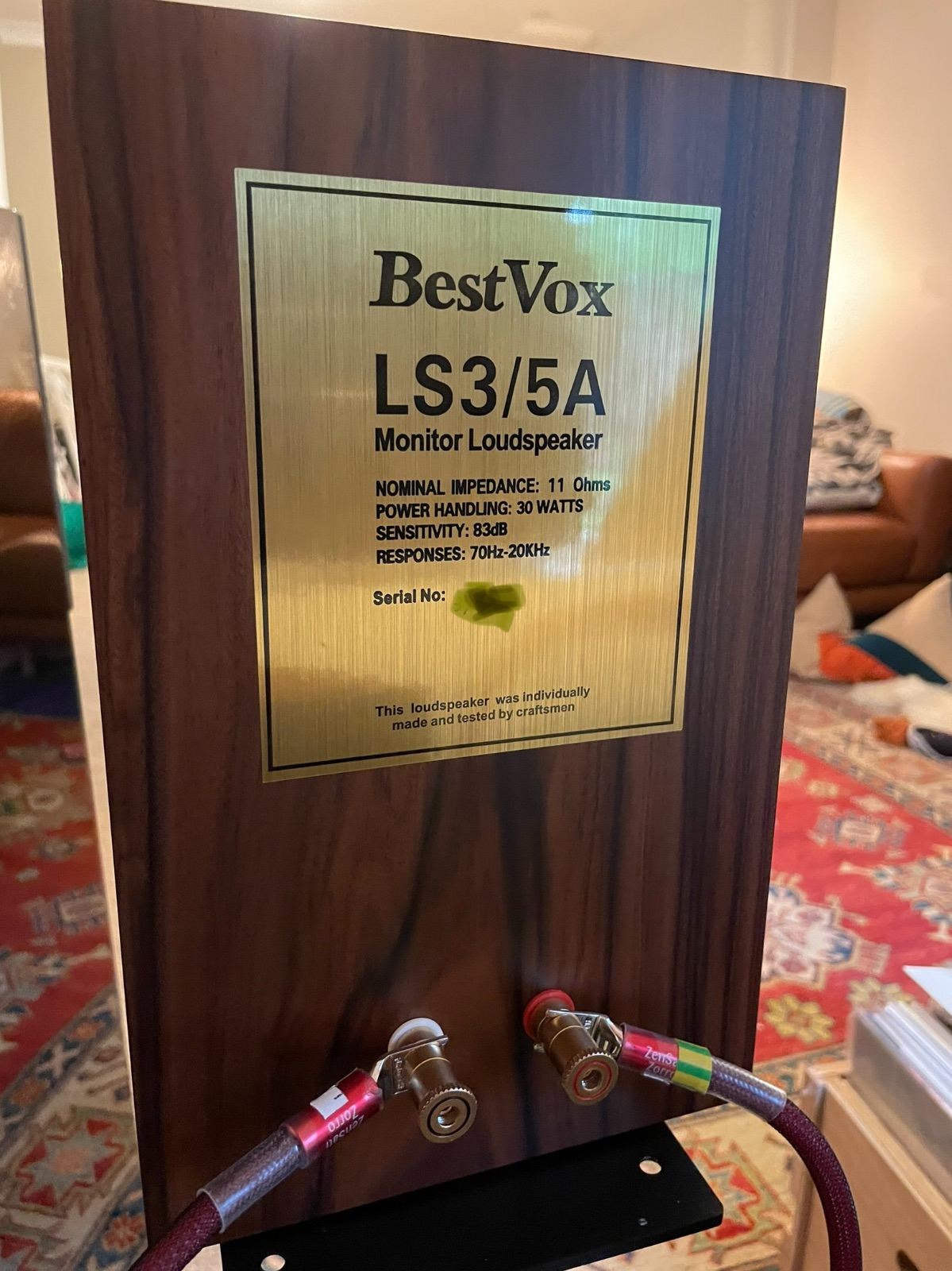 FS: BestVox LS3/5A monitor speakers - Stereo, Home Cinema, Headphones ...