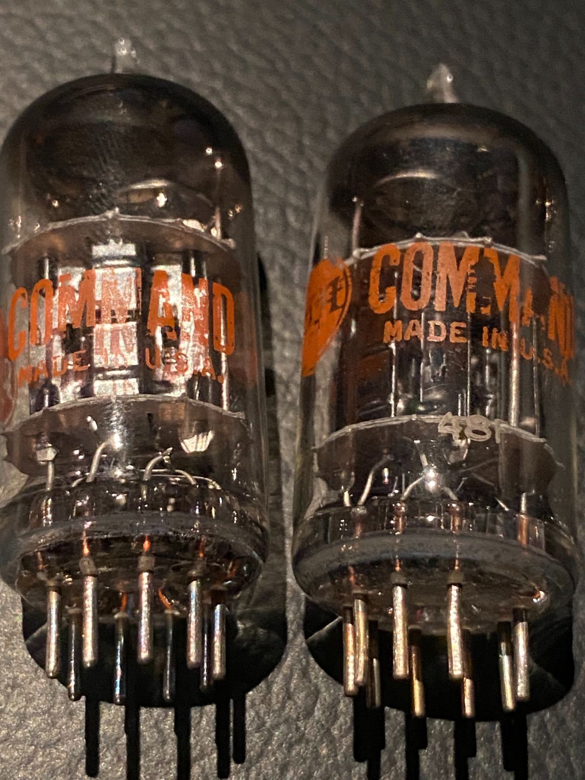 FS: RCA Command 5751 Lower Gain ECC83 12AX7A Valve tube Matched Pair ...