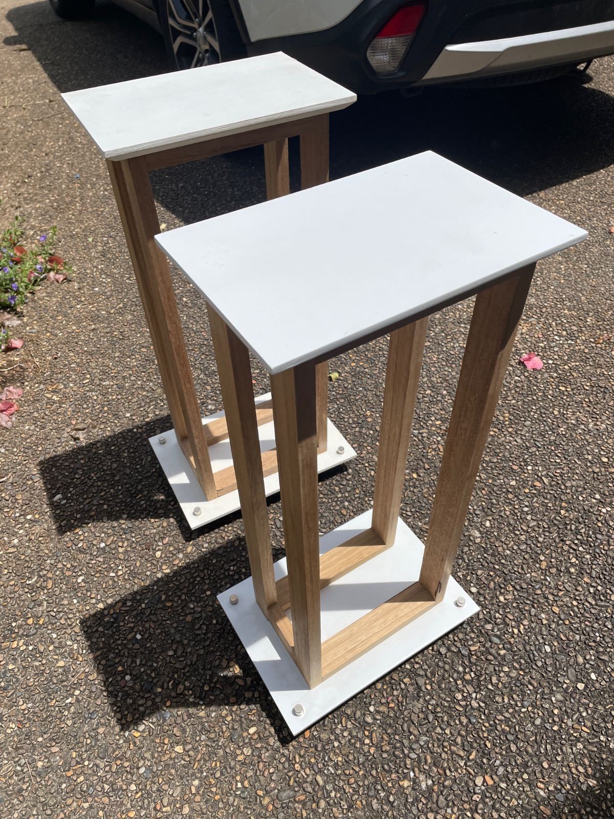 DIY timber speaker stands. - Hi-Fi and Cinema Cables & Accessories ...