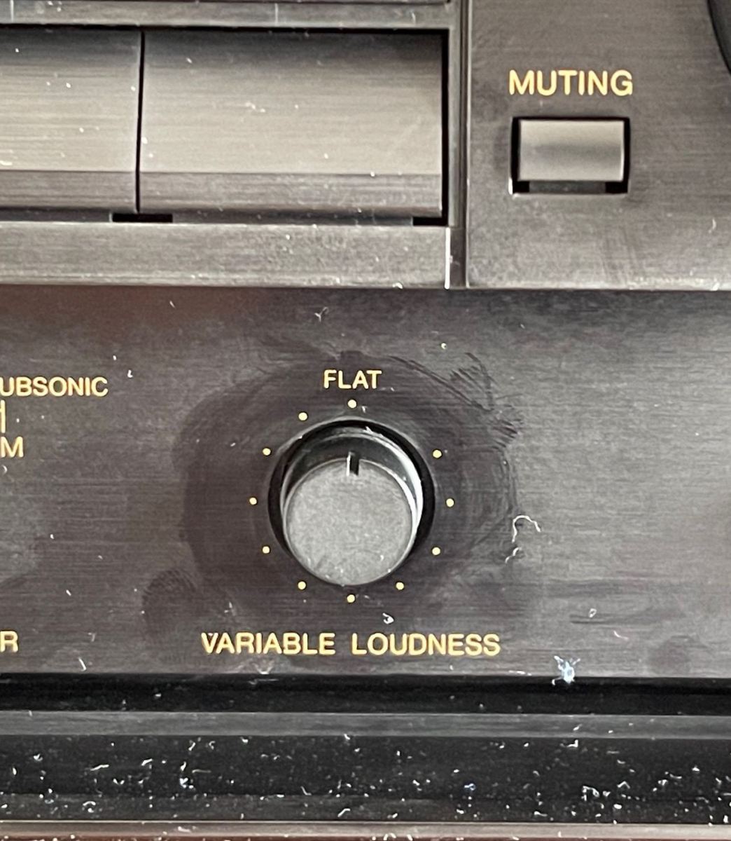 Is the loudness dial faulty? Denon Preamp - Stereo Amplifiers & Pre ...