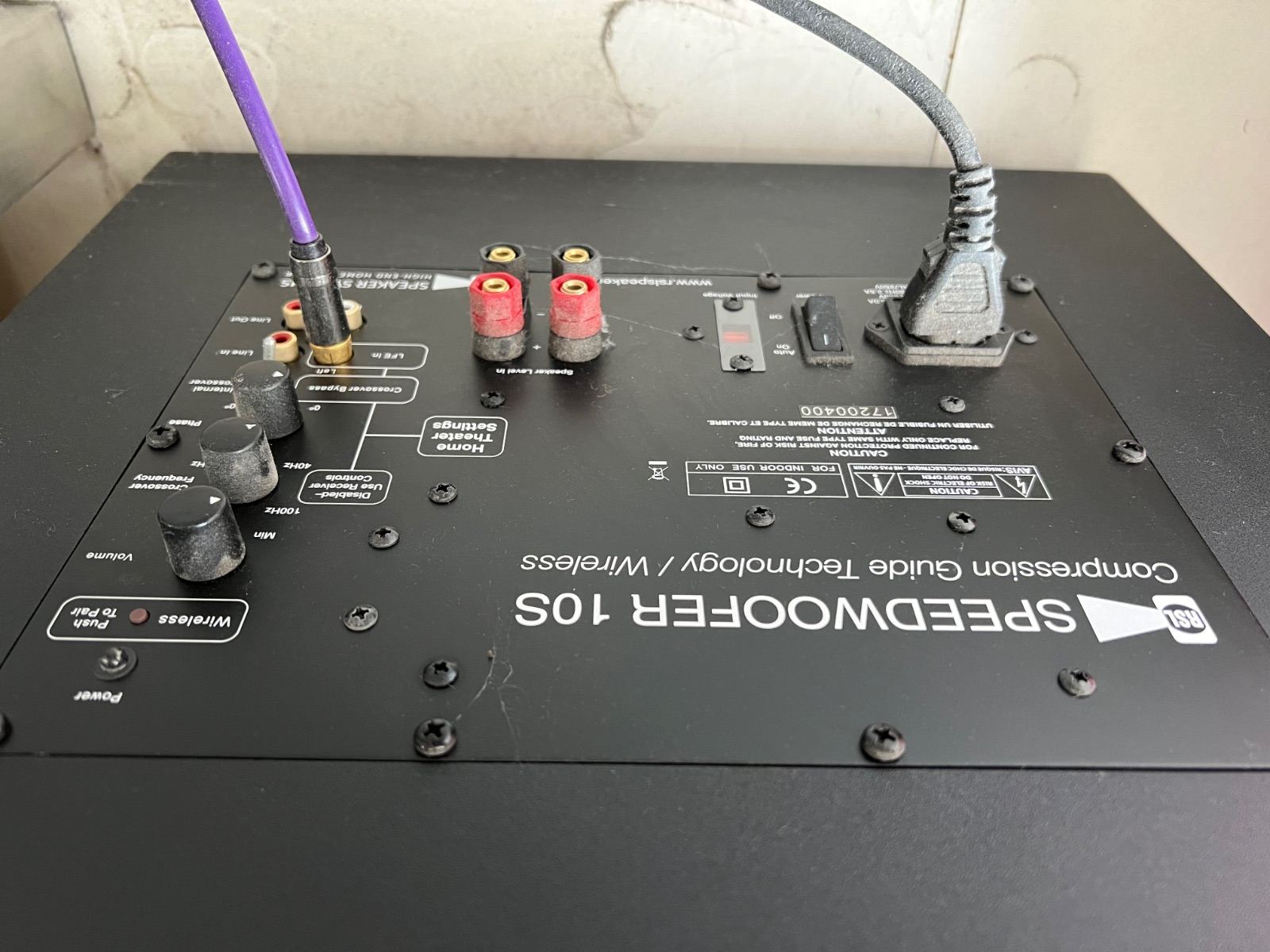 FS: RSL Speedwoofer 10S subwoofer - Stereo, Home Cinema, Headphones ...