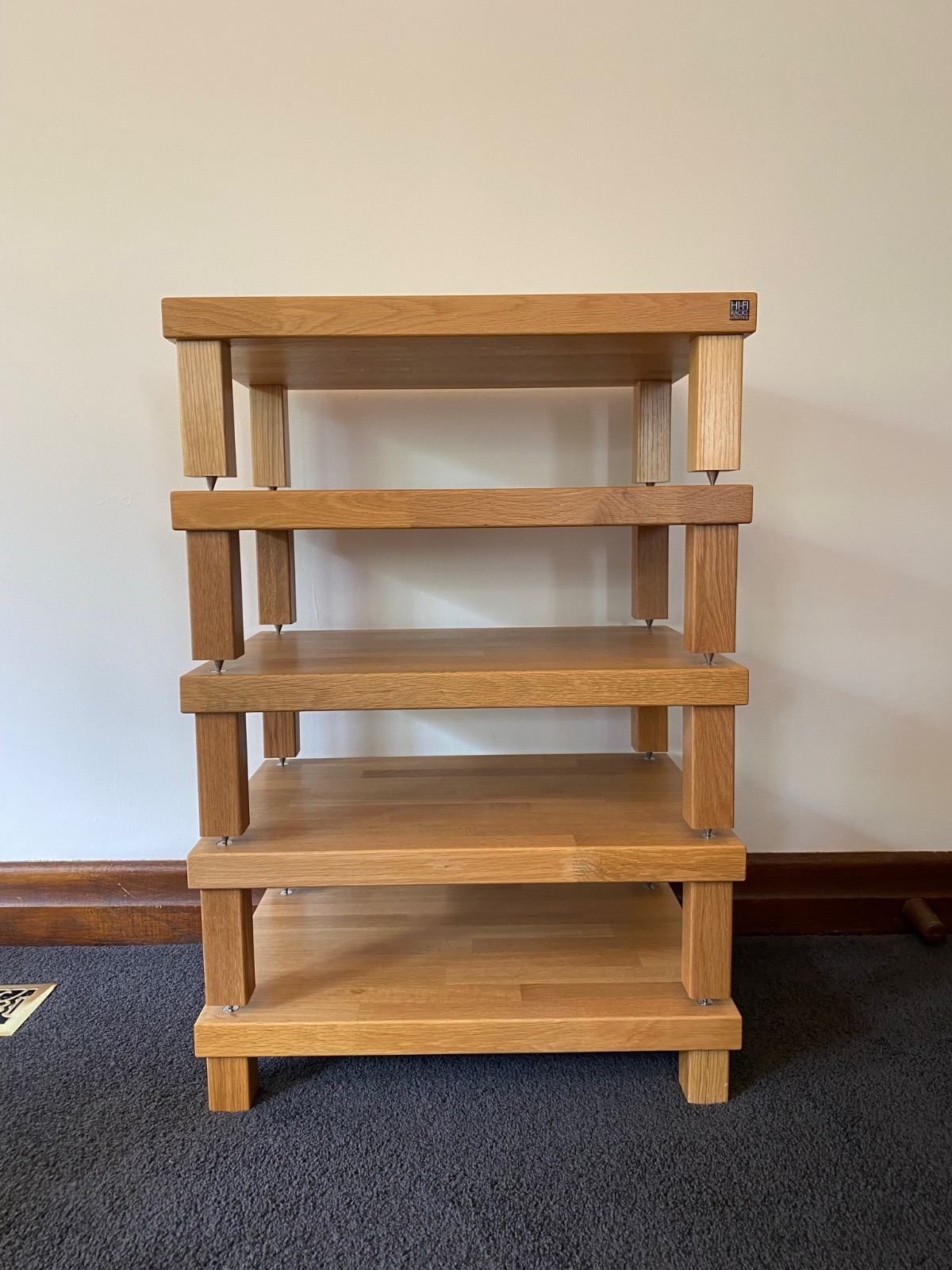 FS: [Price Drop] 5 tier Hi-Fi Racks Limited Podium Reference solid oak ...