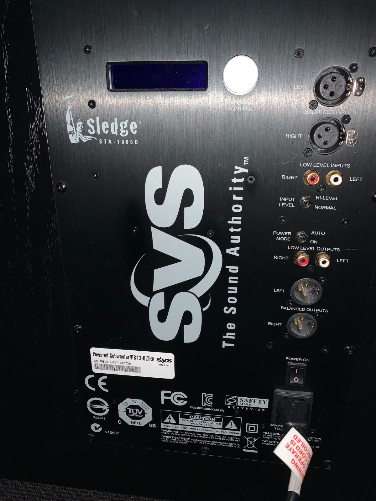 FS: SVS SB13 ULTRA PB - Black Oak |﻿ Stereo, Home Cinema, Headphones ...