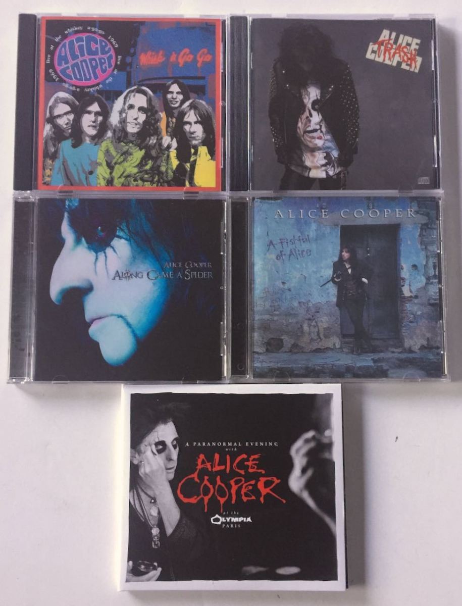 FS: Alice Cooper CD's |﻿ Vinyl, CD, and Blu-ray