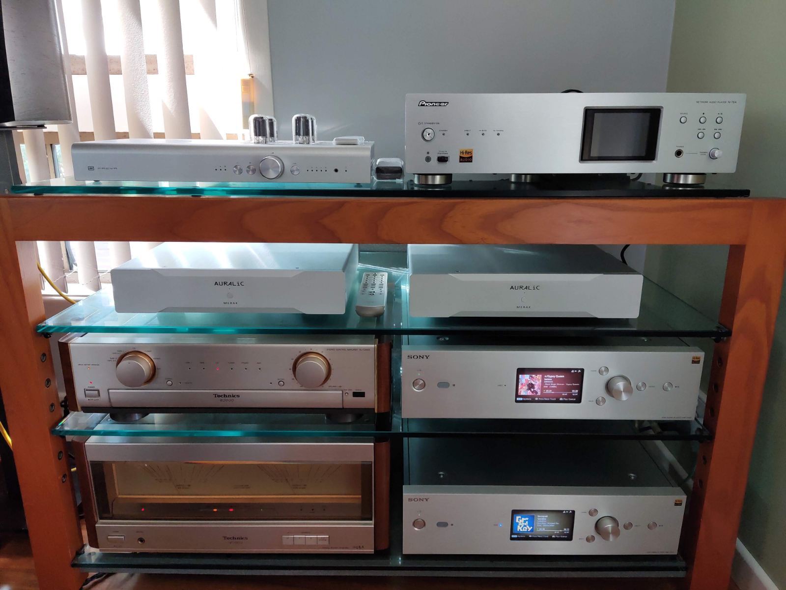 4 Tier Flexible Audio Rack - Stereo, Home Cinema, Headphones Components ...