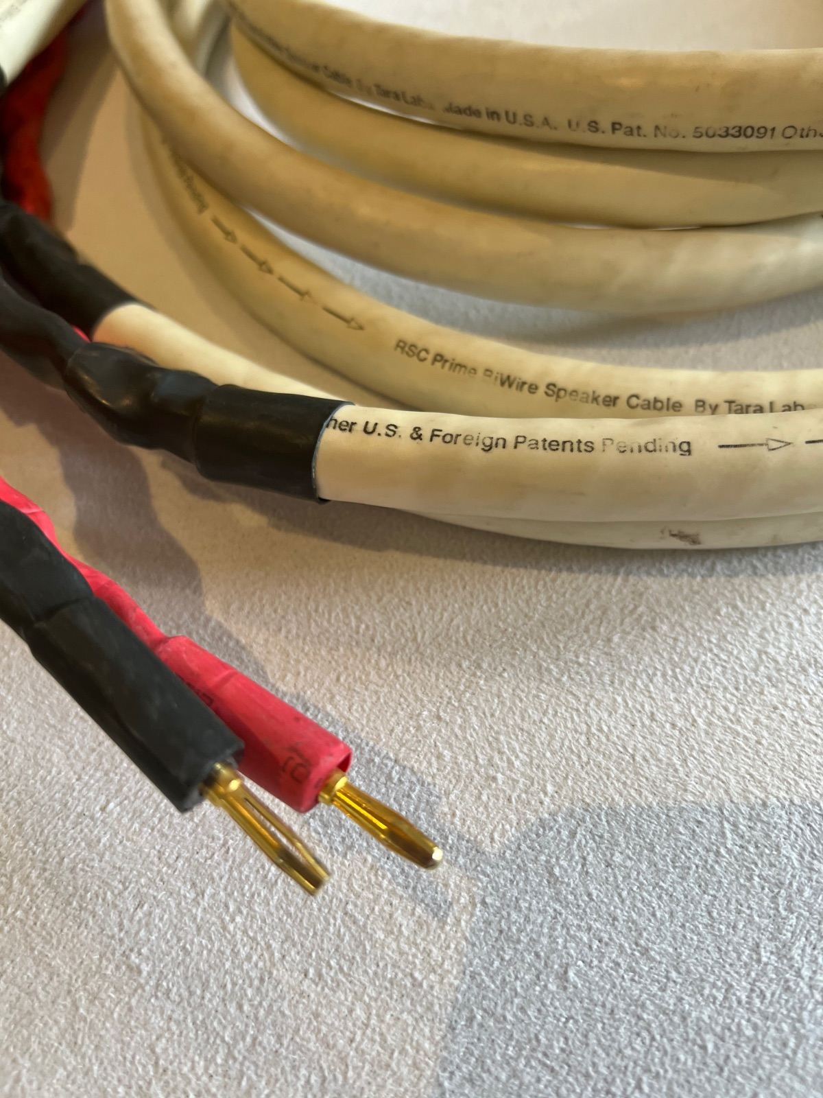 Tara Labs Original RSC Prime Bi-Wire Speaker Cable 3M |﻿ Hi-Fi and ...