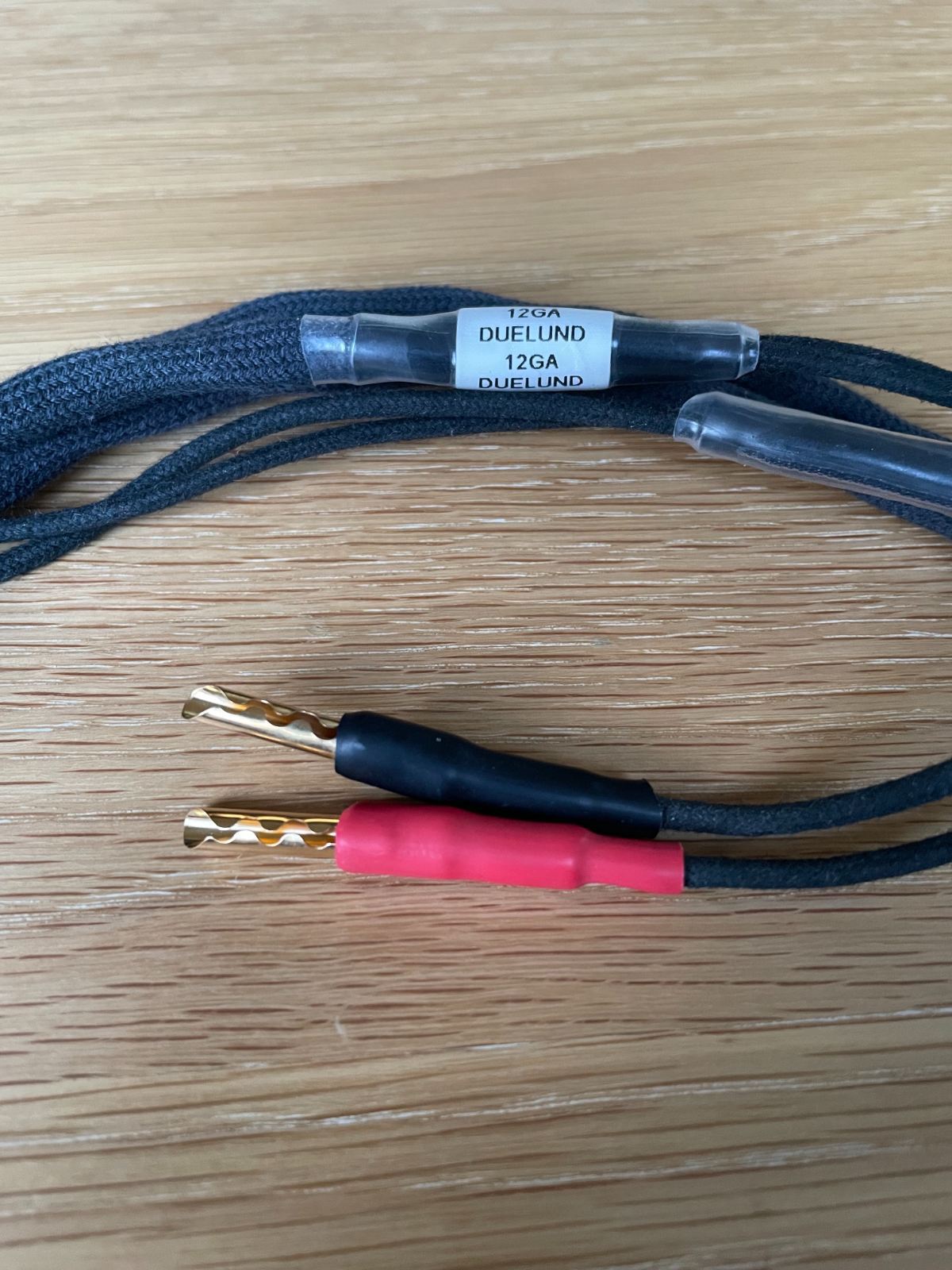 FS: Aurelias Duelund 12GA Twisted Pair Speaker Cables - Hi-Fi and ...