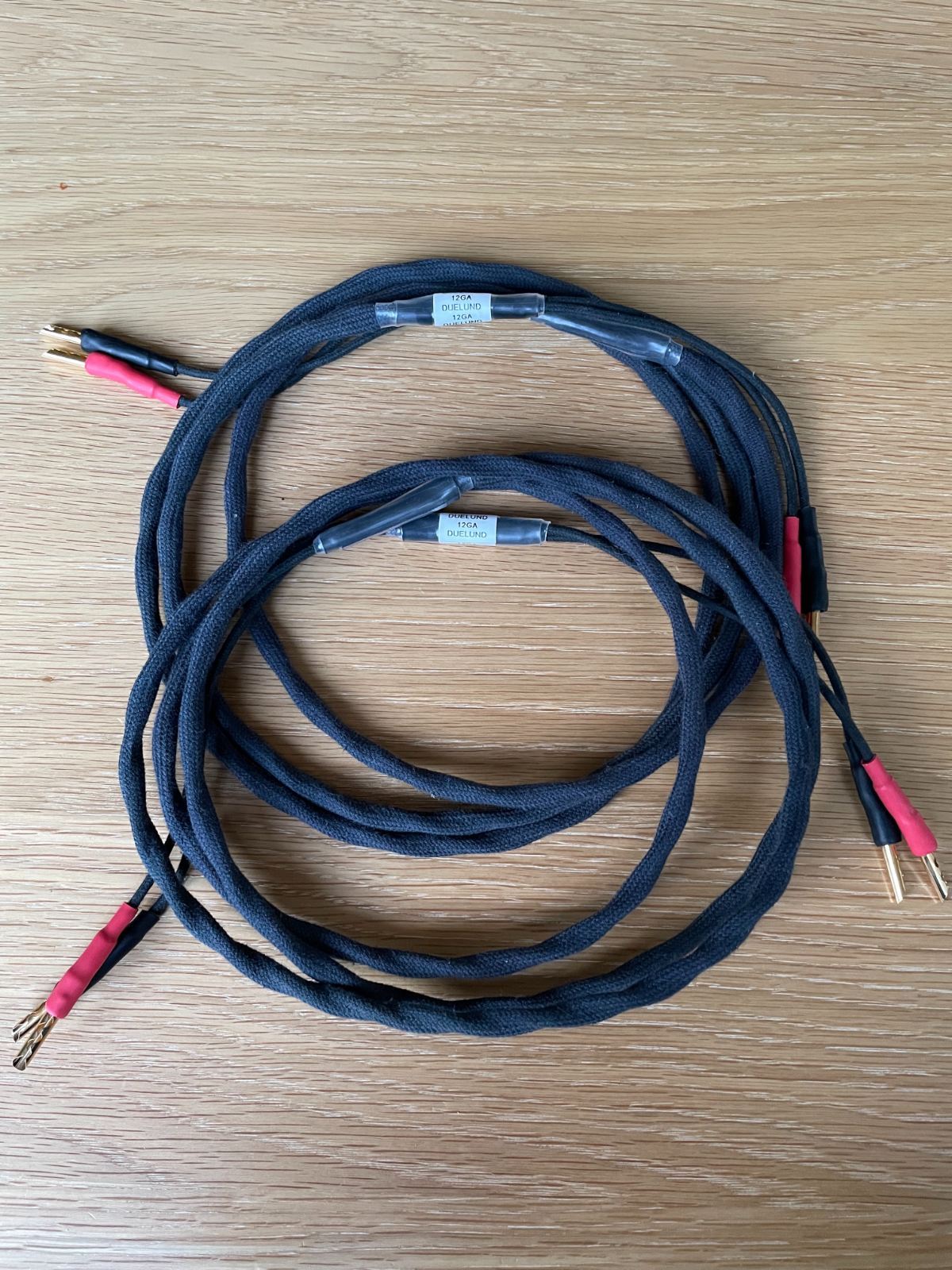 FS: Aurelias Duelund 12GA Twisted Pair Speaker Cables - Hi-Fi and ...