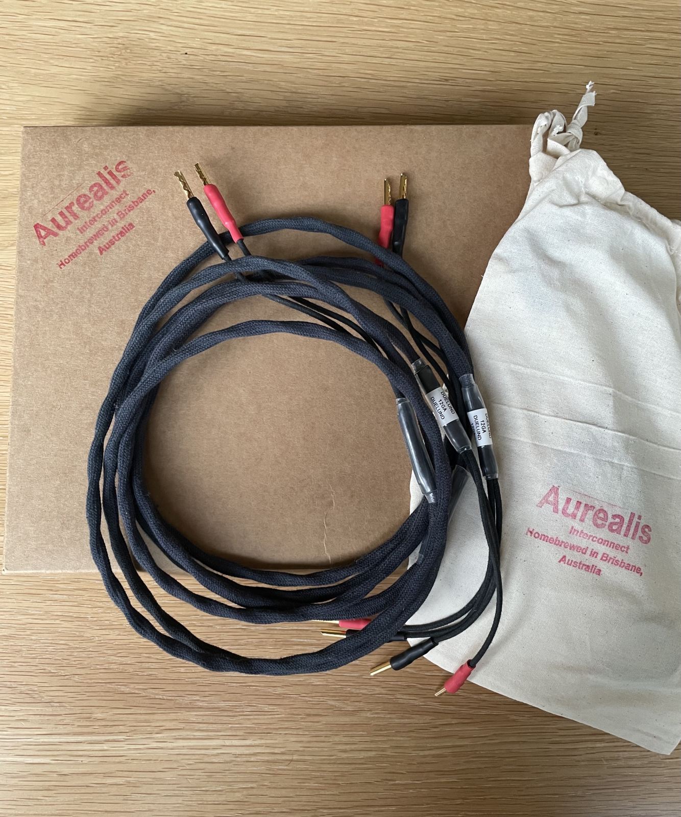 FS: Aurelias Duelund 12GA Twisted Pair Speaker Cables - Hi-Fi and ...